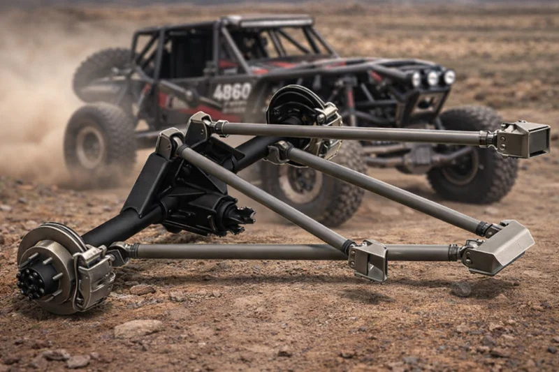 Why Do Most Ultra4 Buggies Use a Triangulated 4-Link System?
